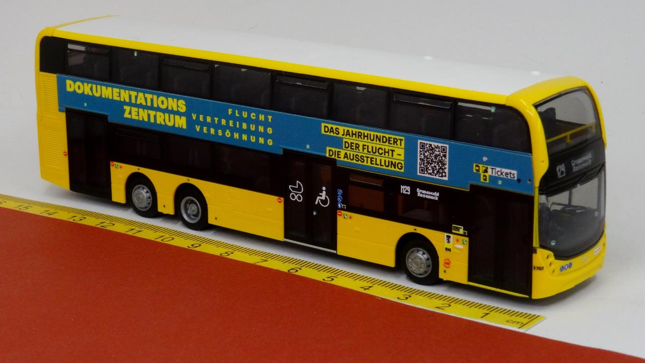 ADL Enviro 500 Doppeldecker BVG Berlin Dokumentationszentrum - Rietze ...