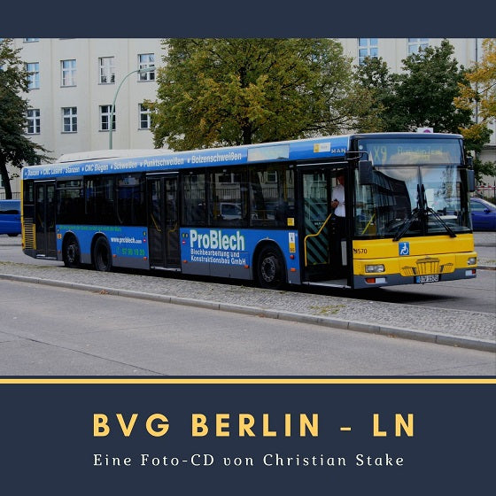 Foto-CD: Busse der BVG Berlin - Der Typ LN – Spielzeugschotte