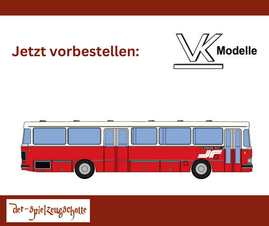 Setra S 140 ES: Dr. Richard Wien - rot - VK Modelle 30113 ...